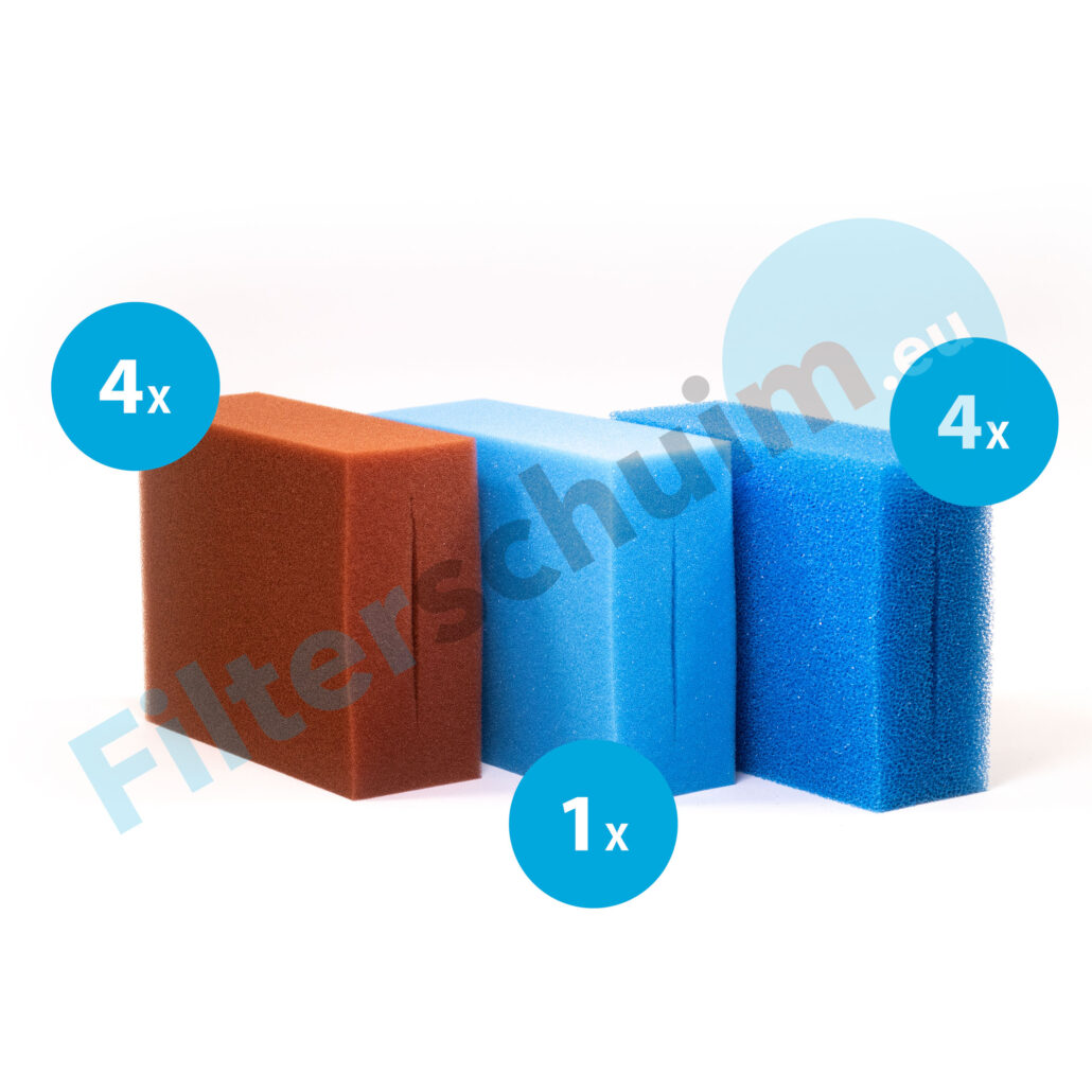 Set geschikt voor Oase Biotec 10.1 - Filterschuim.eu